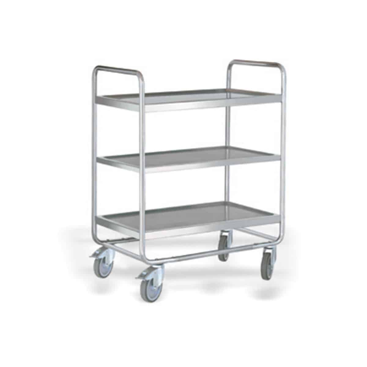Pujadas 800 x 500mm Heavy Duty Self Assembly Trolley – A2B Catering ...