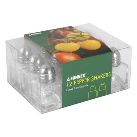 Sunnex – Square Pepper Shaker – A2B Catering Equipment