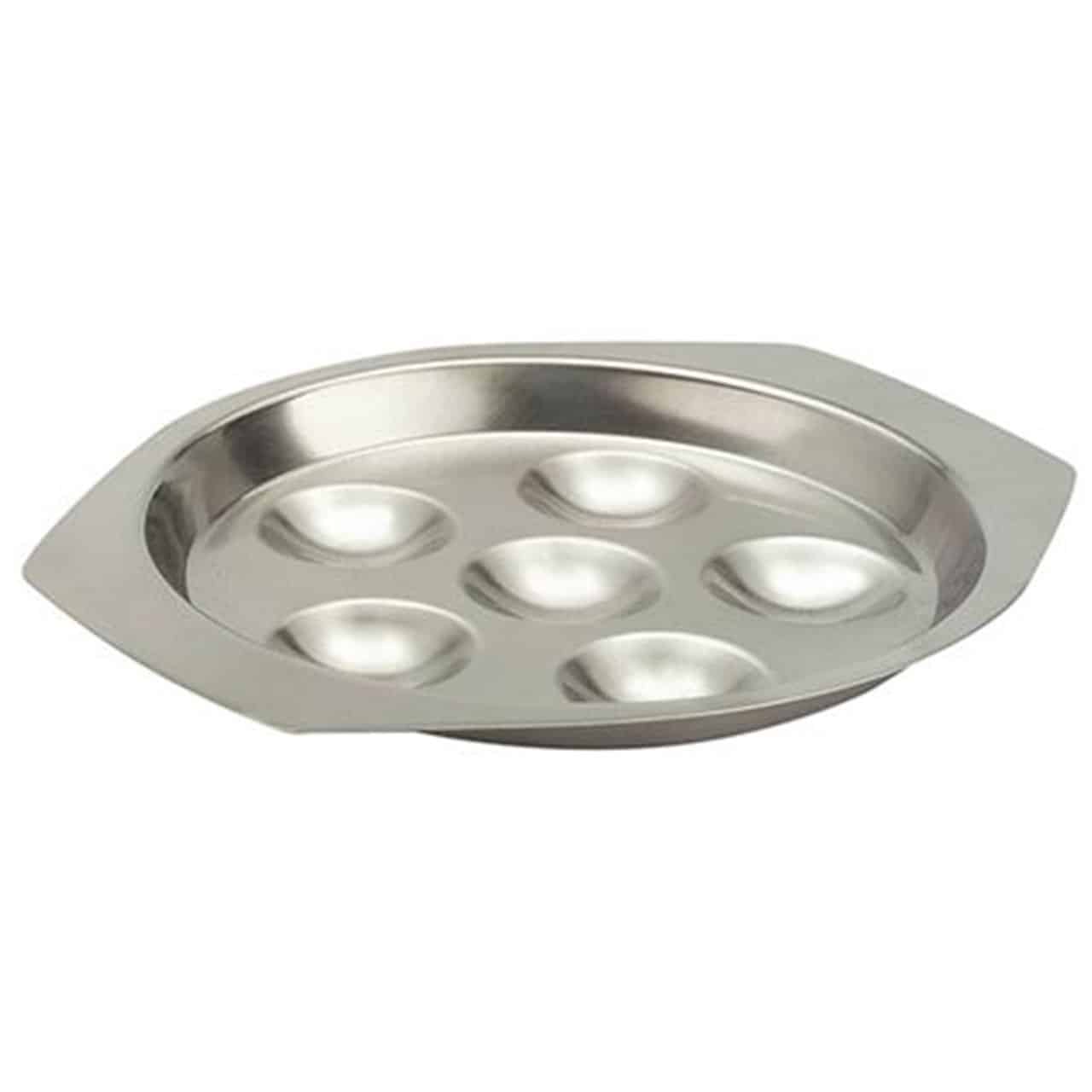 Sunnex – 6 Hole Snail Plate – A2B Catering Equipment