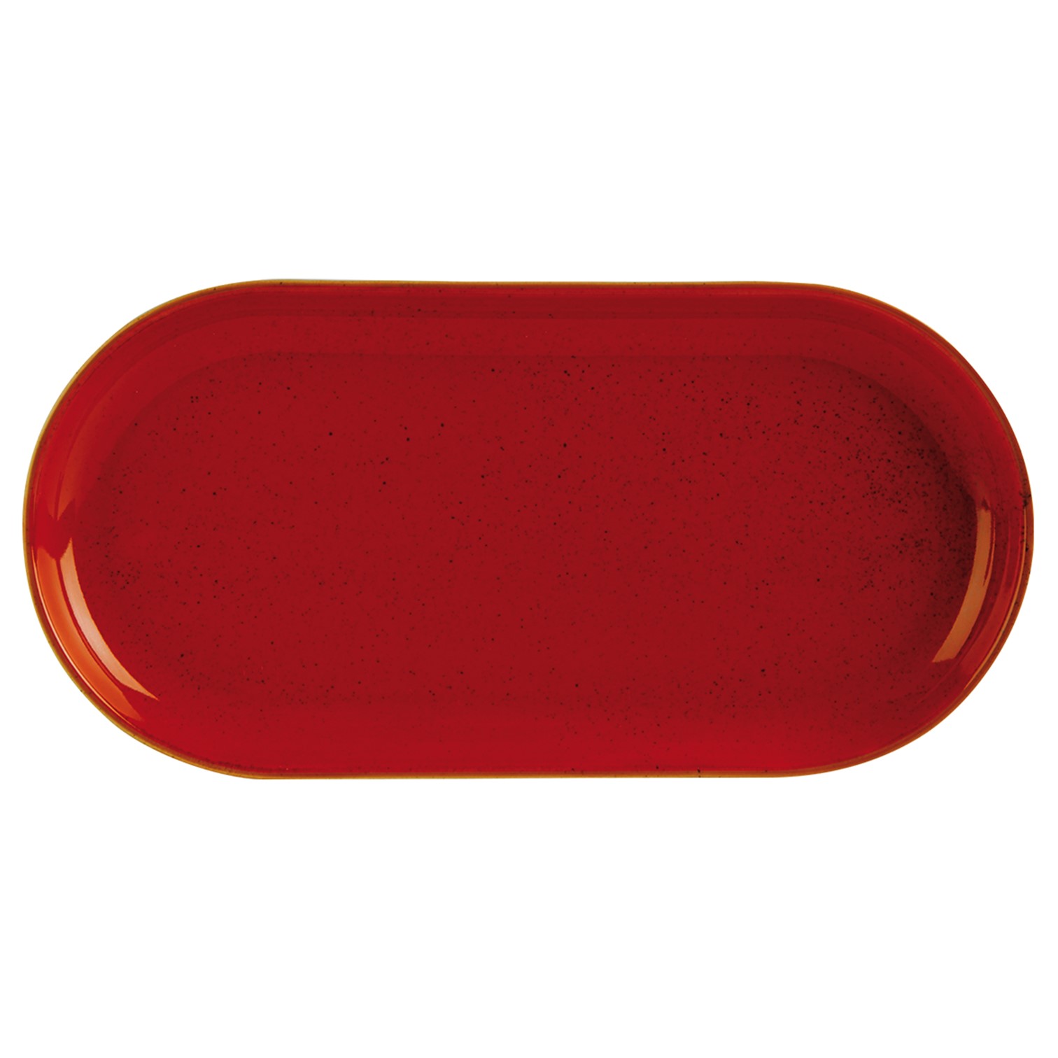 Seasons by Porcelite – Magma Narrow Oval Plate – 32x20cm/12.5×8″ – A2B ...