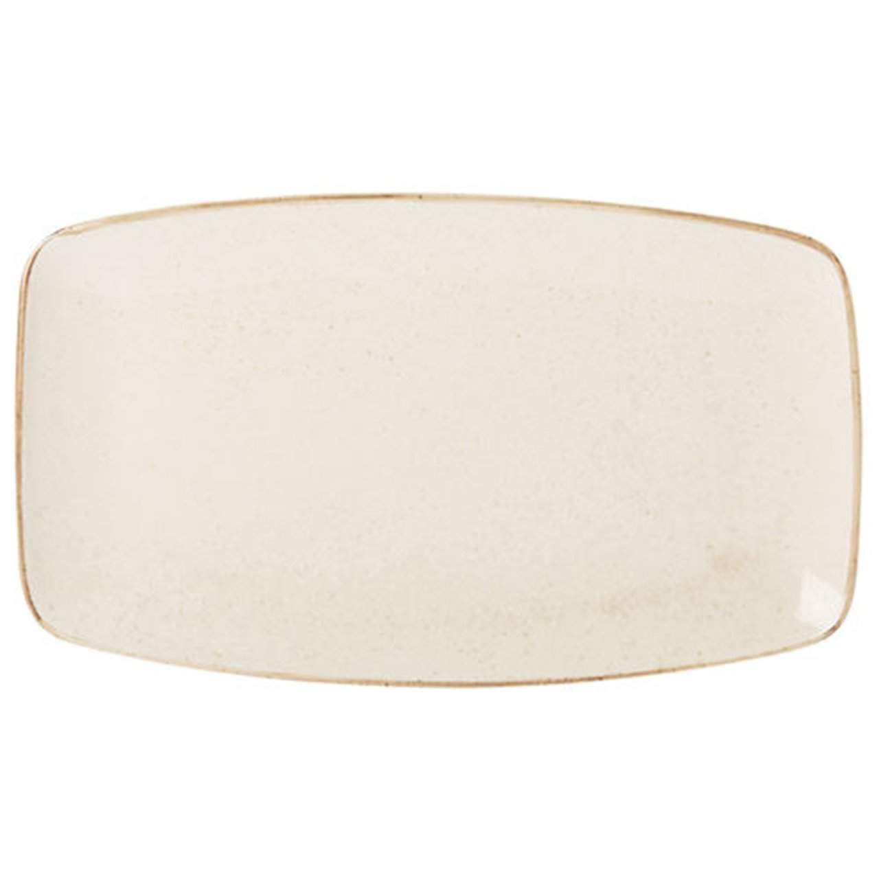 Seasons by Porcelite – Oatmeal Rectangular Plate – 27cm – A2B Catering Equipment