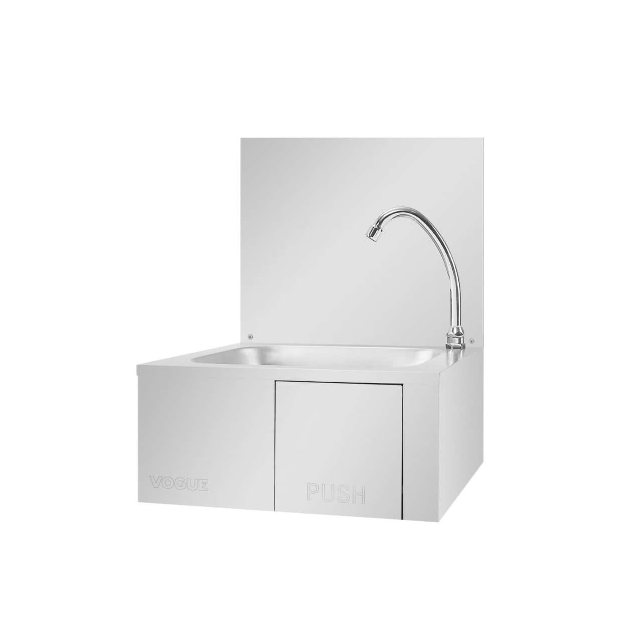 Vogue Stainless Steel Knee Operated Sink – A2B Catering Equipment