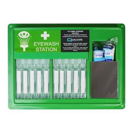 Qualicare – Eye Wash Pod Station – A2B Catering Equipment