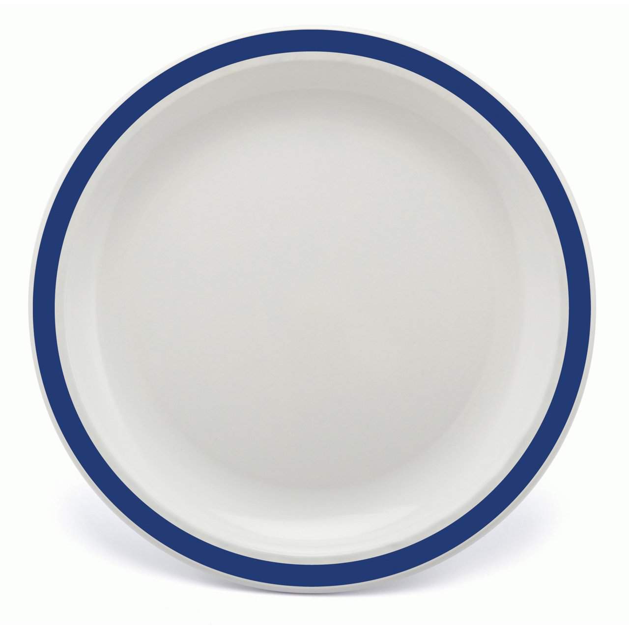 Harfield Tableware – Small Duo Plate – Solid Colour Rim – 17cm – Royal ...