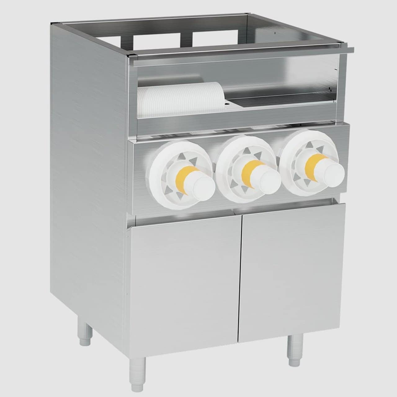 Fast Food Systems – Vizu Fast Serv 600 Wide Cup 3 Lid Storage Module ...