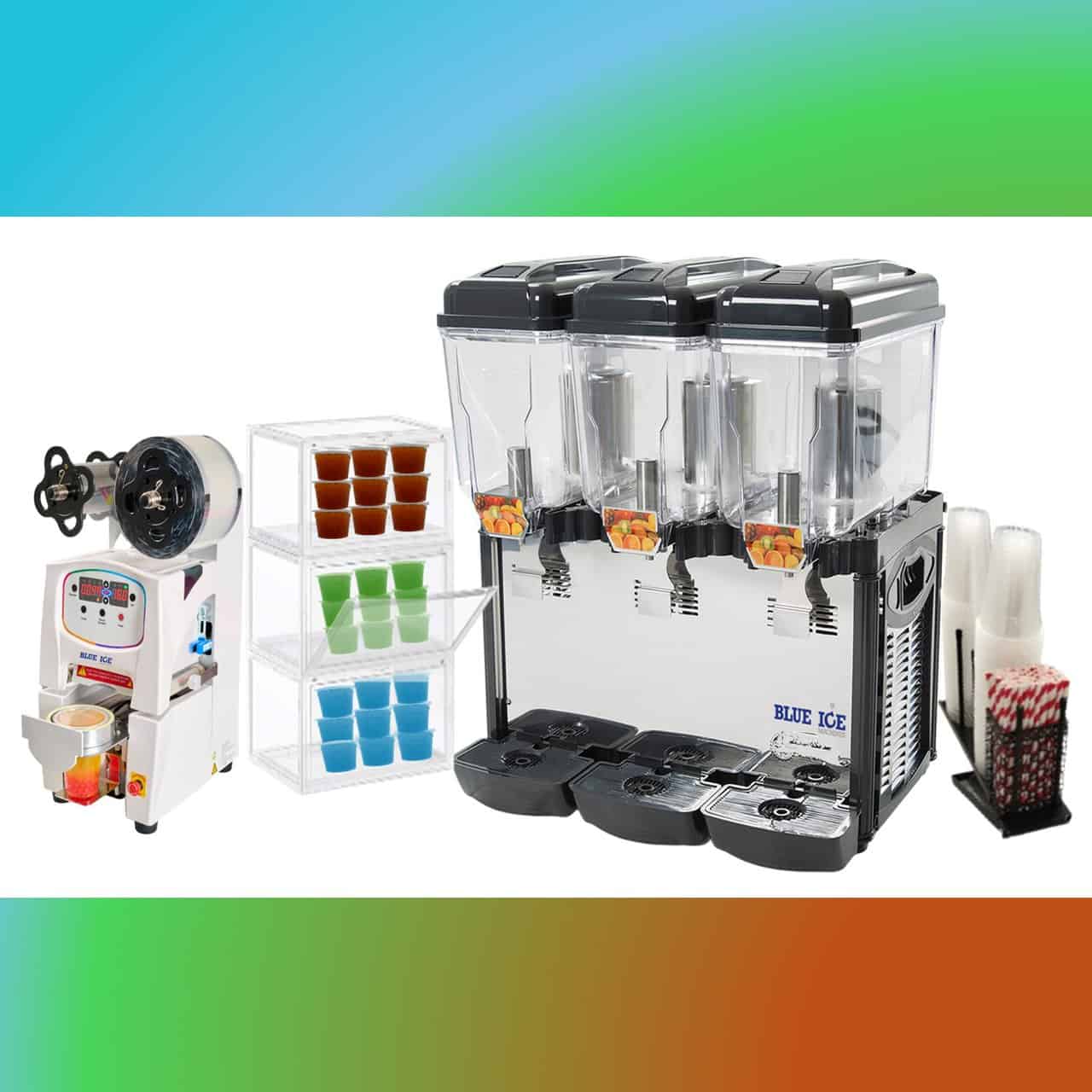 Blue Ice – DR12X3 Triple Barrel – Package 2 – A2B Catering Equipment