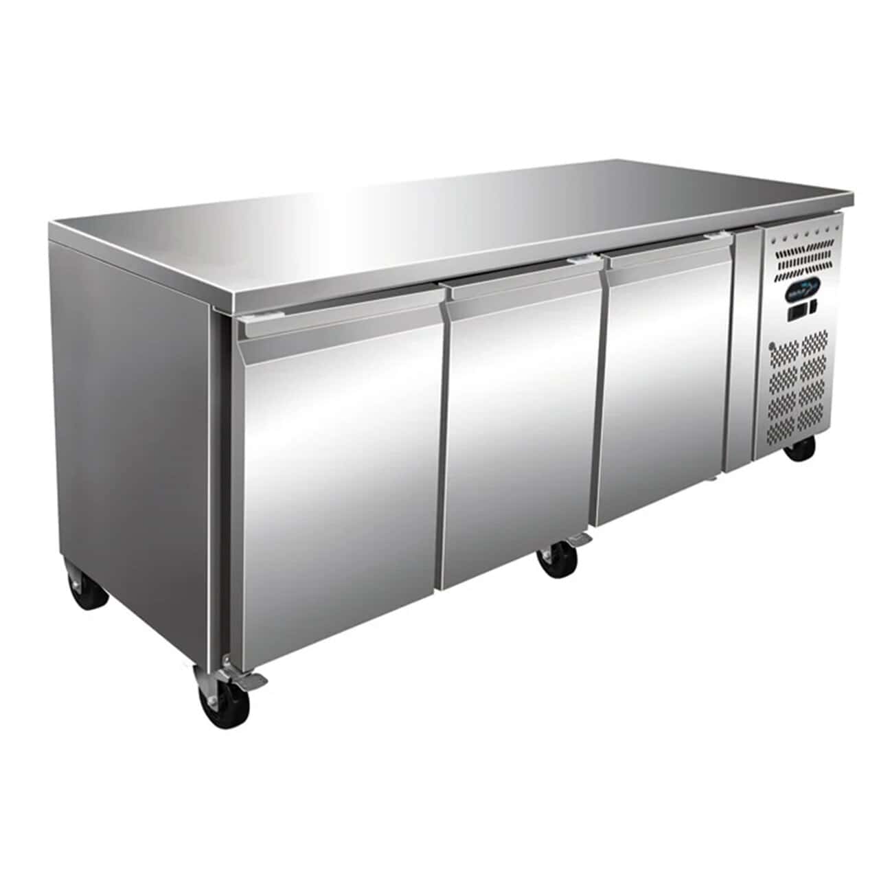 Aquilo Three Door Counter Refrigerator with Drawer Bank – W1795 x D700 ...