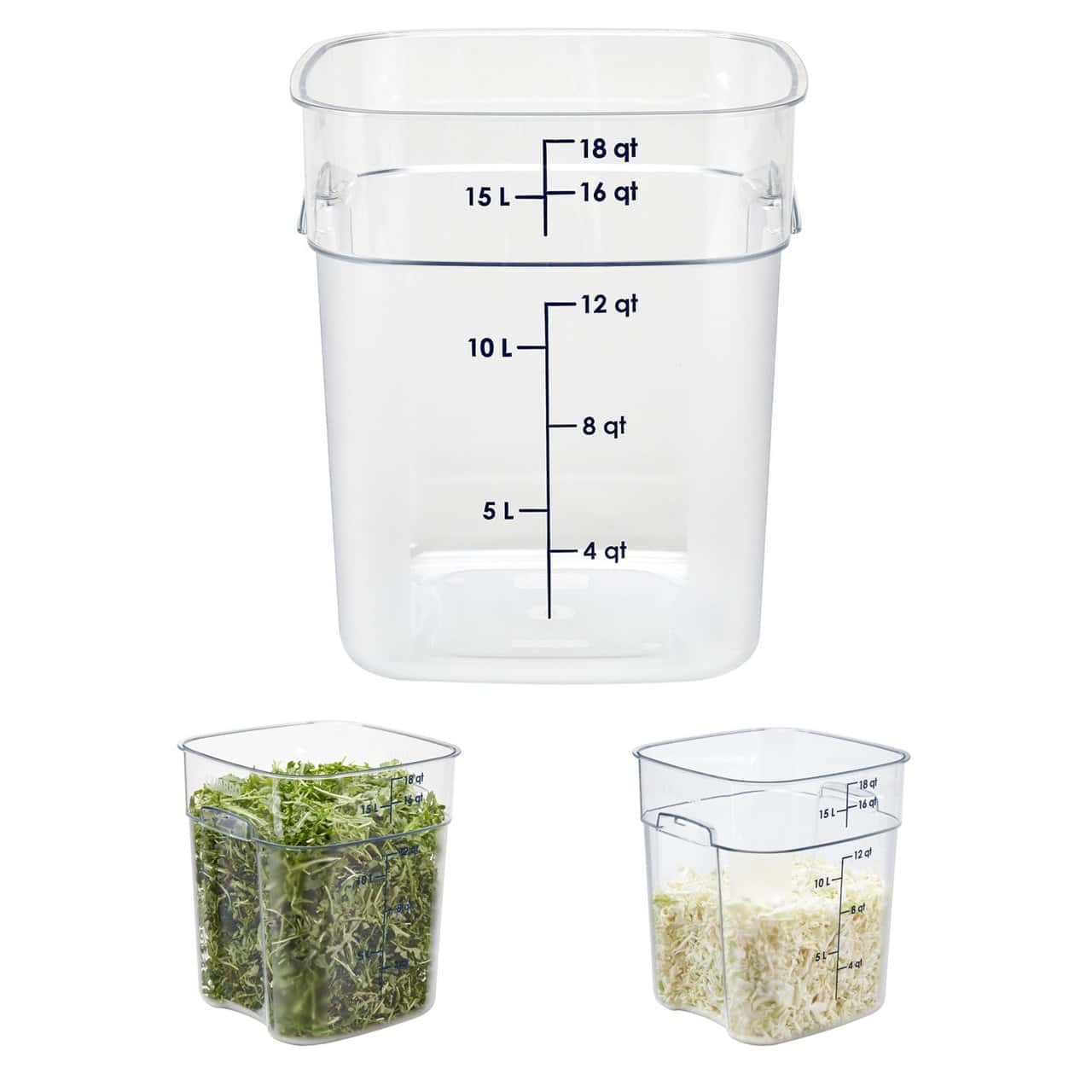 Cambro 17.2L FreshPro Camwear CamSquare – A2B Catering Equipment