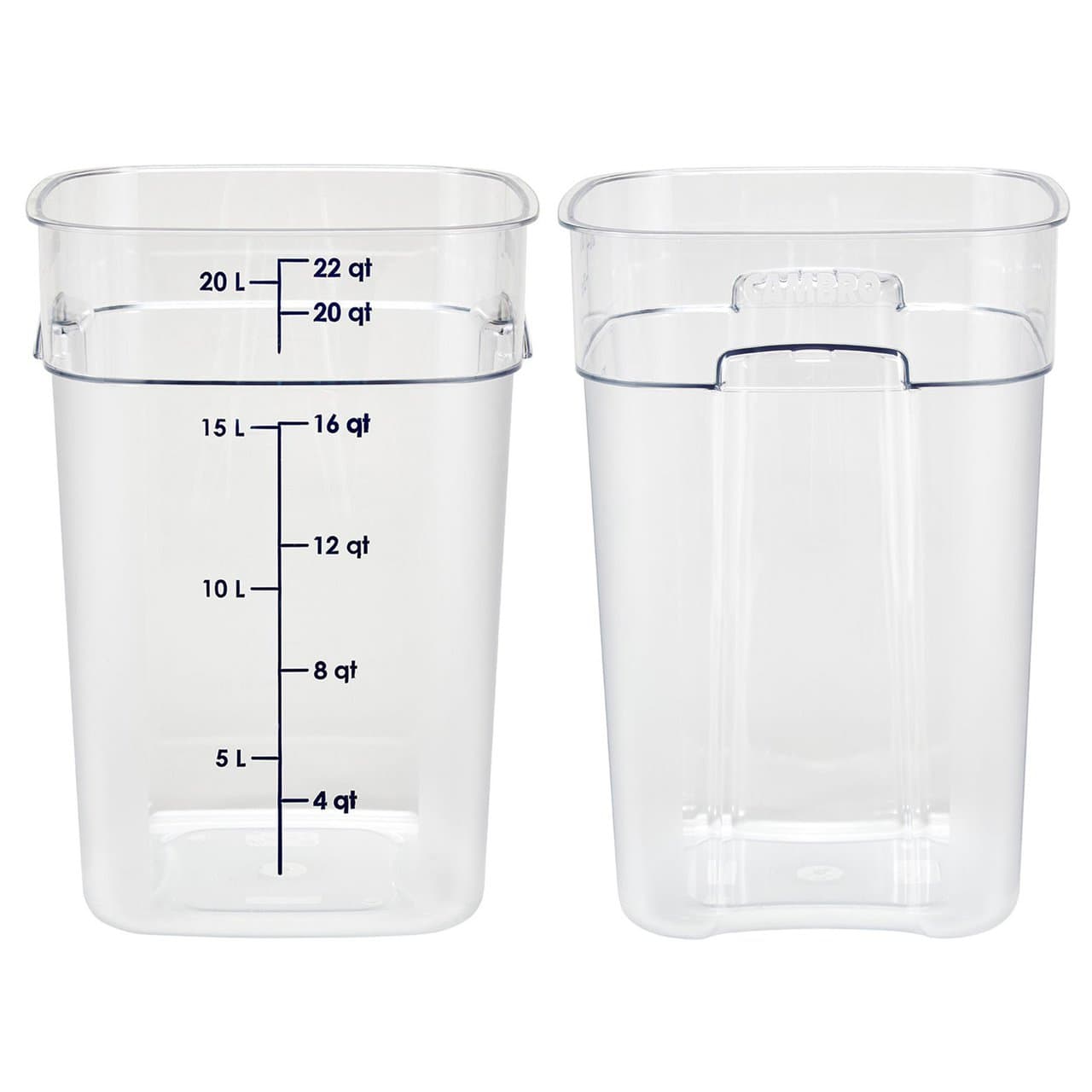 Cambro 20.8L FreshPro Camwear CamSquare – A2B Catering Equipment