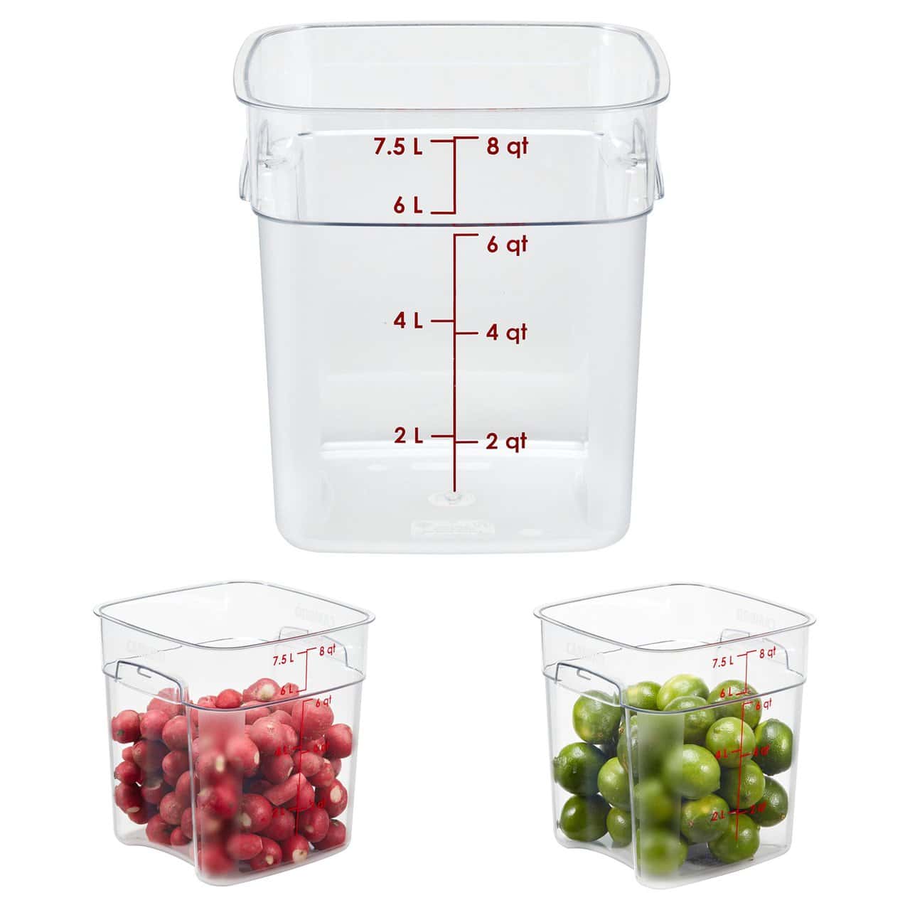 Cambro 7.6L FreshPro Camwear CamSquare – A2B Catering Equipment