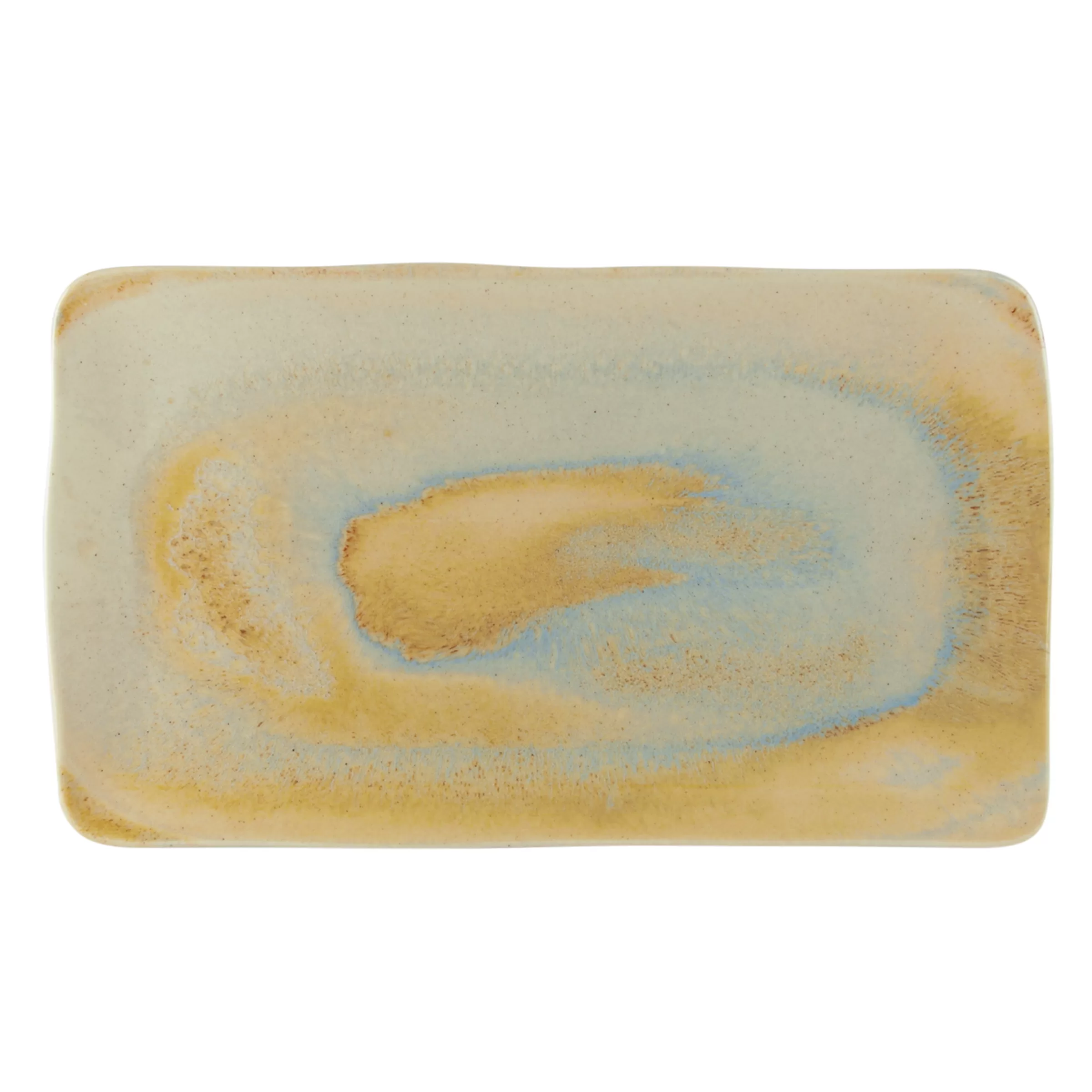 Rustico Stoneware – Pearl Rectangular Plate 27 cm – A2B Catering Equipment