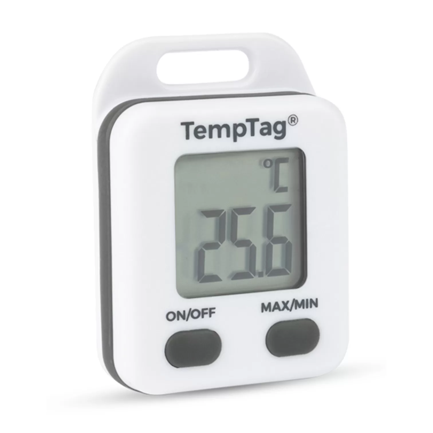 Miniature air thermometer with max/min function – White – A2B Catering ...